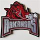 cloth hook and eye 703898-2 3.75 x 3 in. NCAA Arkansas Razorbacks ...