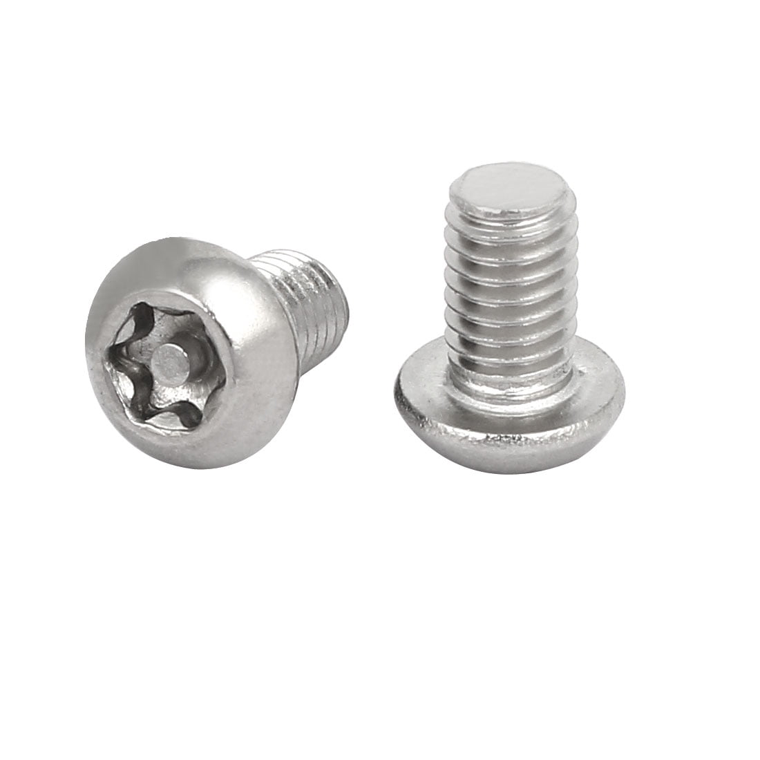 M6 x 10mm 304 Stainless Steel Torx Security Pan Head Screws Fasteners ...