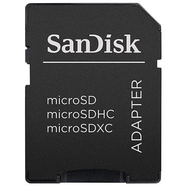 SanDisk MicroSD to SD Memory Card Adapter with Built-in Write ...