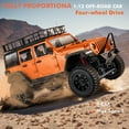 ARRIS, MN128 1/12 RC Car, 4WD Crawler, Off Road Climbing, LED Lights ...