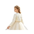 Aiihoo Kids Girls Long Sleeves Autumn Formal Coats Bolero Jacket Shrug ...