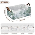 2pcs Foldable Iron Frame Storage Basket Open Basket Bins Versatile ...