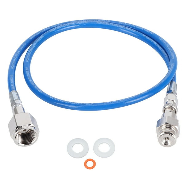 G5/8-14 1 Universal CO2 Gas Cylinder Soda Hose Adapter 1m Soda Refilling Accessory Blue - Walmart.ca
