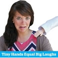 BigMouth Inc. Tiny Hands Toy - Realistic 3? Plastic Hands for Kids ...
