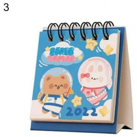 Calendars 2021-2022 Desktop Tiger Wall Calendar School SuppliesDesktop ...