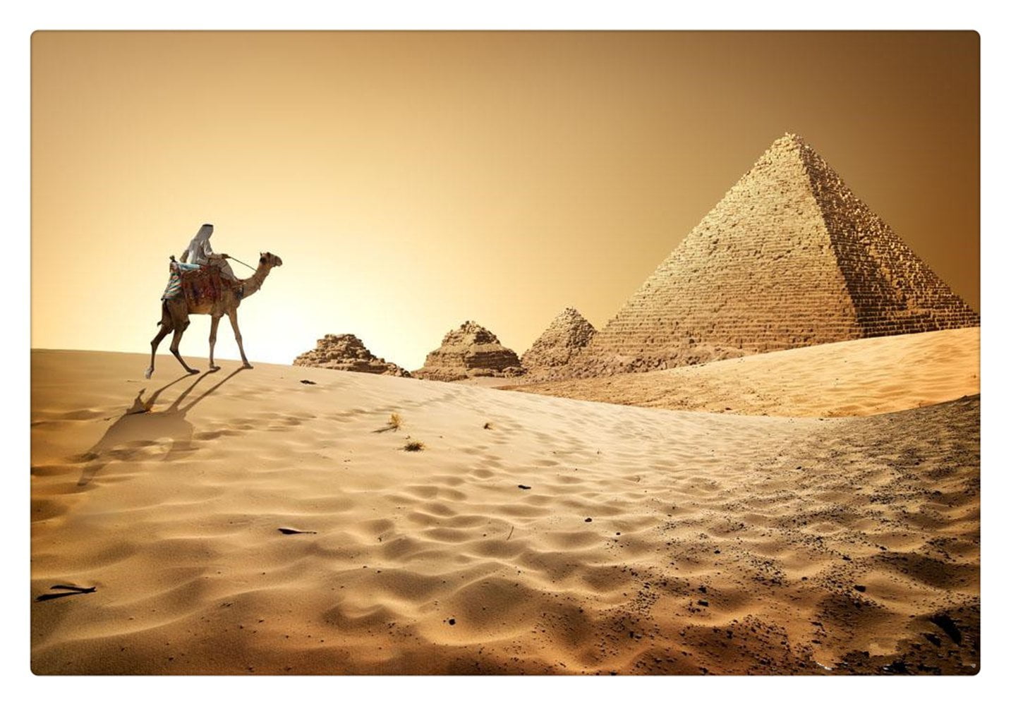 Gold Egyptian Pyramids Photography Background Nature 7x5ft Photography ...