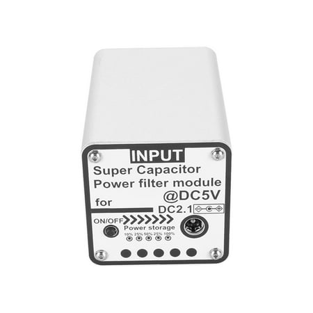 Capacitor Power Filter Module, Aluminum Alloy 5V Power Supply Filter ...