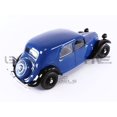 1937 Citroen Traction Dark Blue and Black 1/18 Diecast Model Car by ...