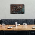Witch House Witch-Themed Tin Sign Vintage Metal Poster Living Room Bar ...