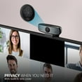 ViewSonic VB-CAM-002 1080p FHD Webcam with Built-in Microphone, Privacy ...