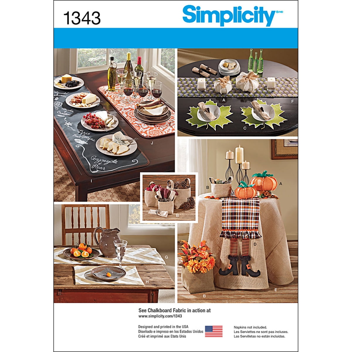 Simplicity Crafts Home Décor Pattern, 1 Each - Walmart.com