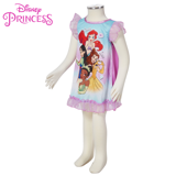 Disney Princess Toddler Girl Night Fantasy Sleep Gown, Ariel Belle ...