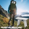 POYOGA Space Saving Foldable Stool For Compacts Storage In Car Or Small ...