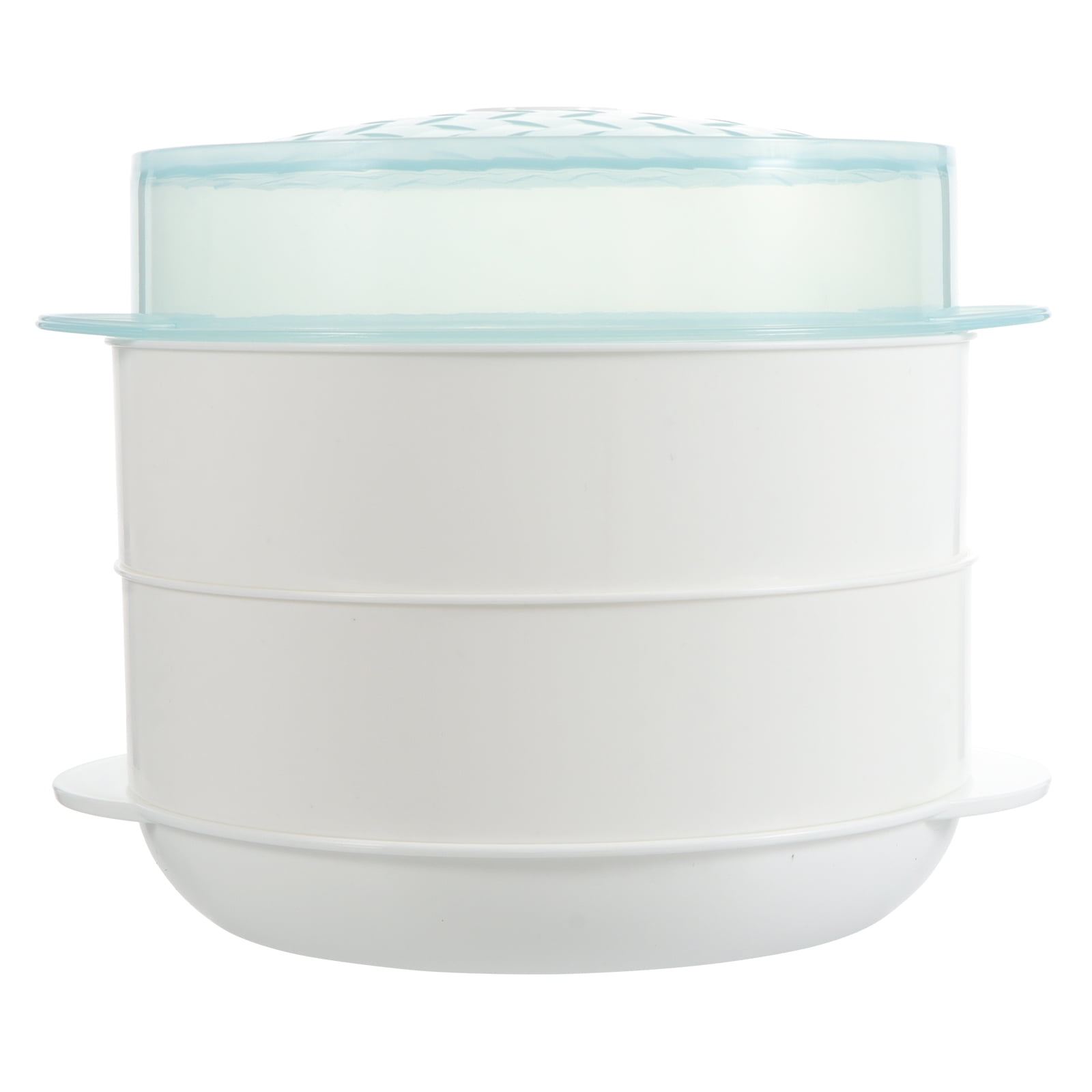 Steamer Microwave Food Cookware Basket Stackable Vegetable Veggie ...