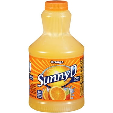 SunnyD Tangy Original Orange Flavored Citrus Punch, 6.75 fl. oz., 24 ...