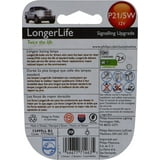 Philips P21/5WLL Longer Life Clear Halogen Automotive Bulb 2 Pack ...