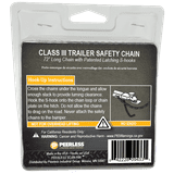 Trailer Safety Chain, Class 3, Peerless Chain Company, #4751503 ...
