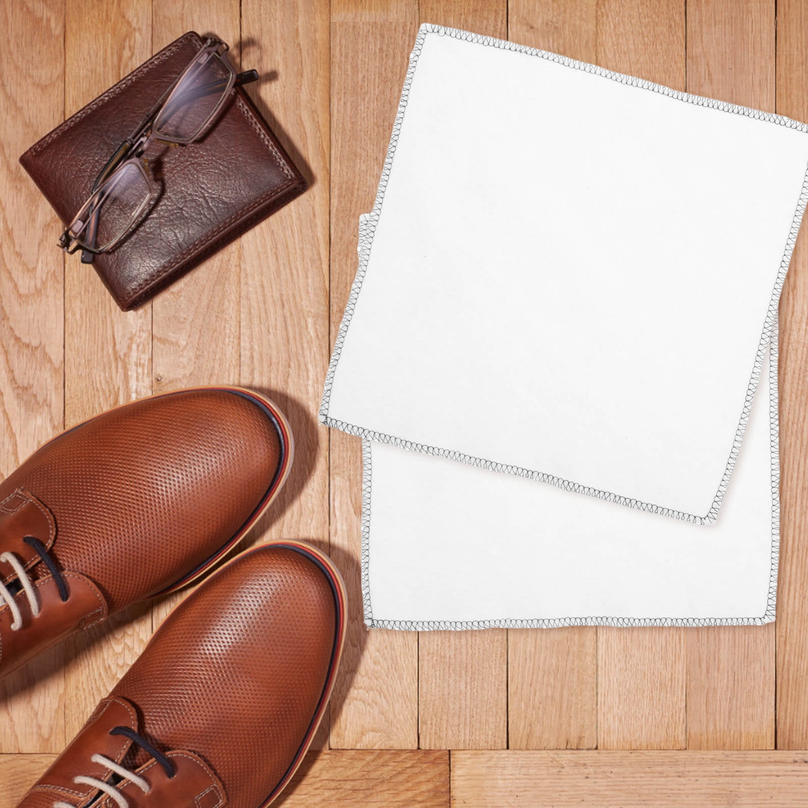 Click here for Writwaa 4pcs White Cotton Shoe Cleaning Cloth For... prices