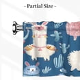 Curtain Valance 54x18in Light Filtering Short Window Valance For ...