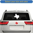 Texas Shaped Sticker Decal Die Cut - Self Adhesive Vinyl - Weatherproof - Made in USA - Many ...
