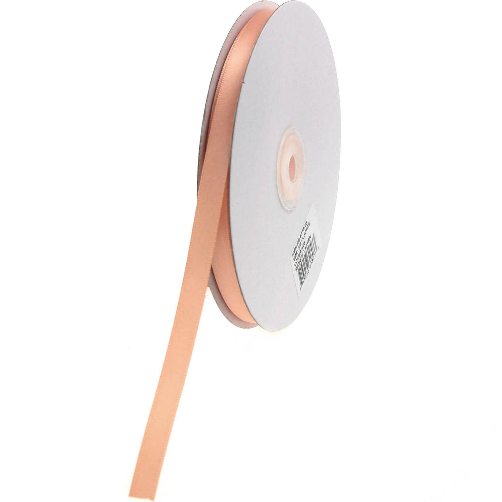 Double Faced Satin Ribbon, 3/8-inch, 50-yard, Peach - Walmart.com