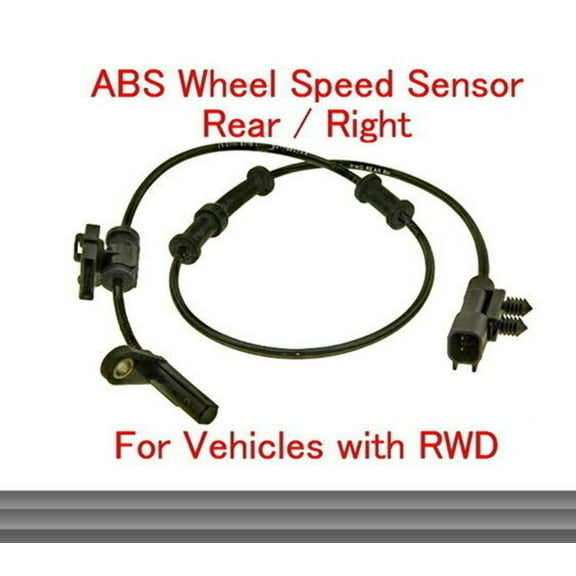 Rear Right ABS Speed Sensor - Compatible with 2011 - 2022 Dodge Charger ...