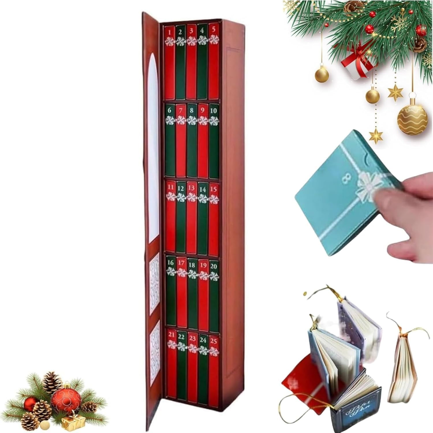 Click here for ‎generic Mini Book Advent Calendar 2025 Christmas... prices