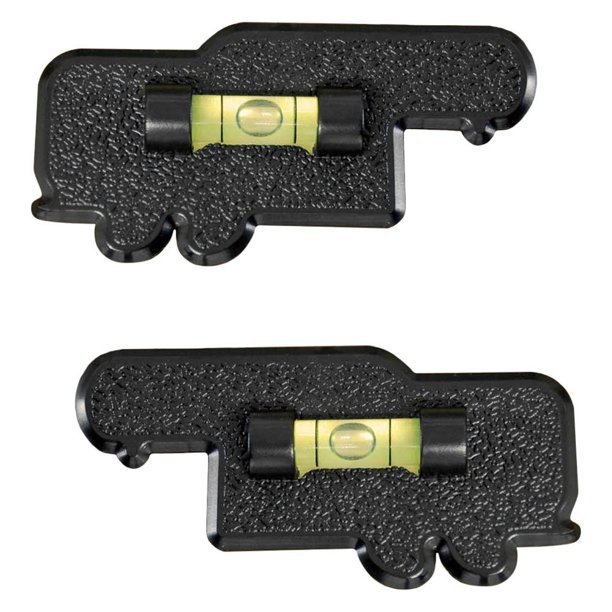 Prime Products 28-0113 Black Stick-On Fifth Wheel Level Pair - Walmart.com