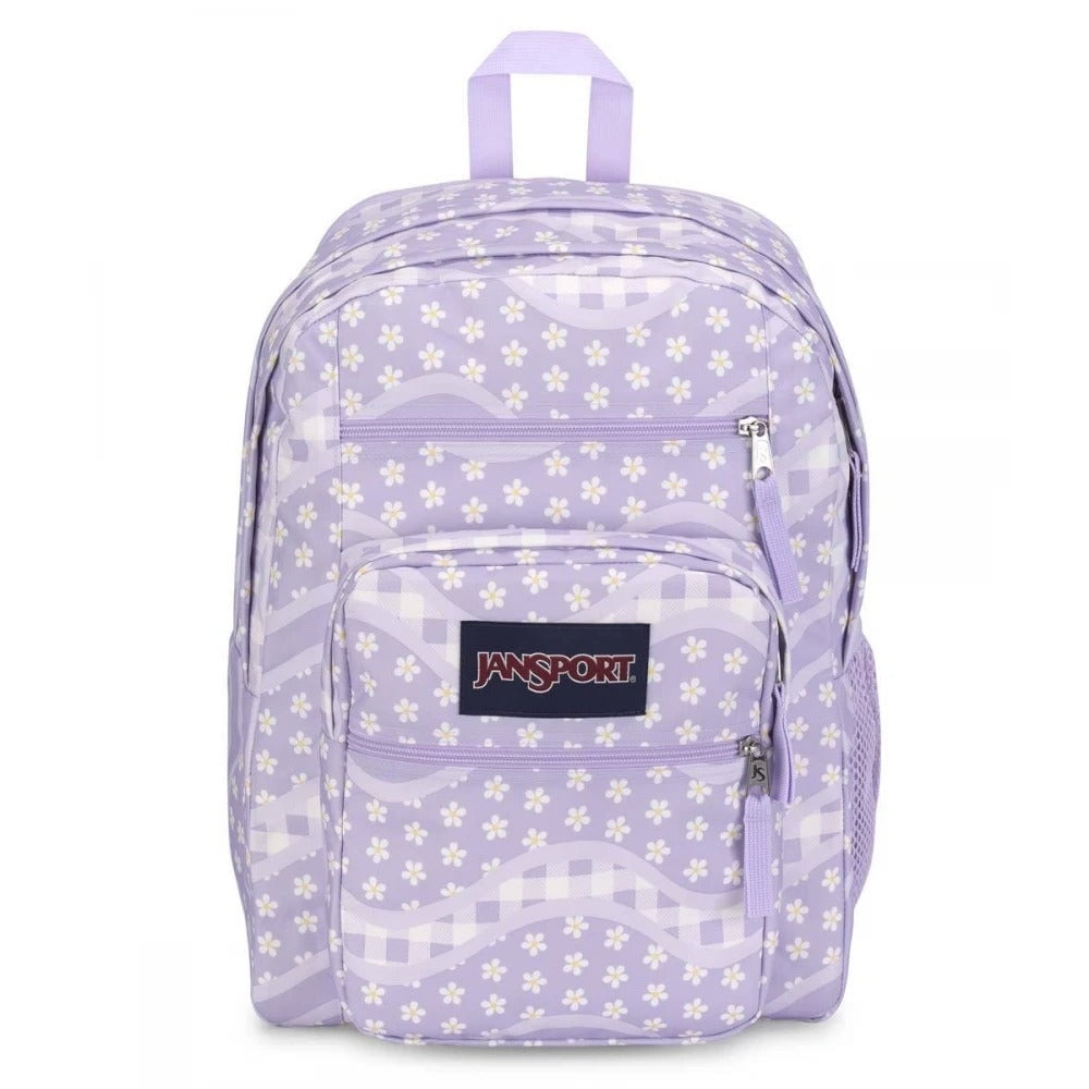 JanSport Backpack Big Student Patchwork Waves Purple - Walmart.com