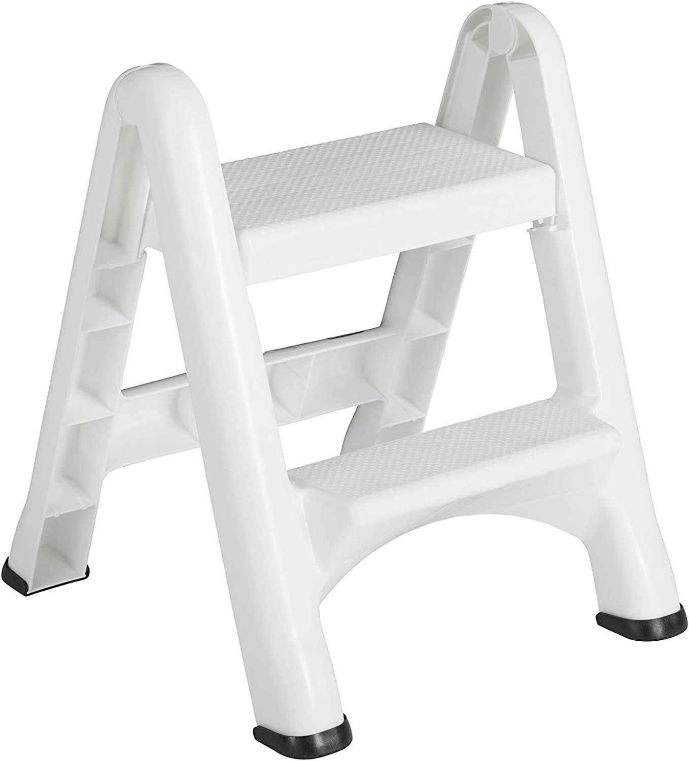 Rubbermaid Two-Step Folding Foot Stool, Small Step Stool, Step Stool ...