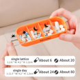 7-Day Medication Organizer, (7-Day) Weekly Pill Organizer, 4 Times a ...