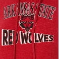 NCAA Arkansas State Red Wolves Womens Team Color Muscle Hood - Walmart.com