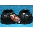 X Large Weaver Black Double Hook And Loop Horse Leg Rubber Bell Boots ...