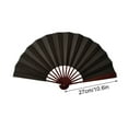 Large Folding Hand Rave Fan Large Clap Fans for Line Dancing Nylon ...
