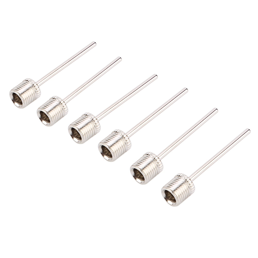 WALFRONT 100Pcs/Set Air Pump Ball Gas Filling Inflating Nozzle Needles ...