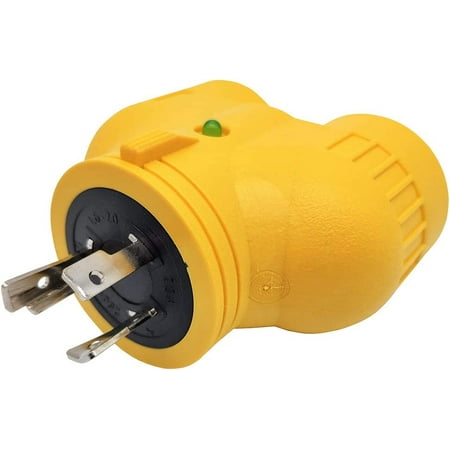 LZMY 60905 NEMA L6-20 Splitter Adapter, Generator 20 AMP 3-Prong 250V ...
