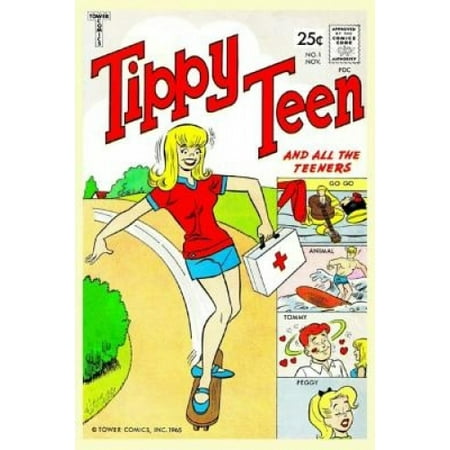 Tippy Teen and All the Trainers: Comic Book ( Black and White Inside ...