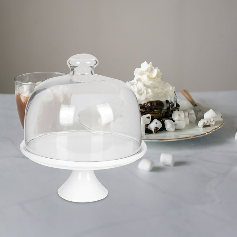 Ceramic Cake Plate With Dome