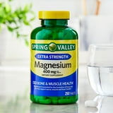 Spring Valley Magnesium Bone & Muscle Health Dietary Supplement Tablets ...