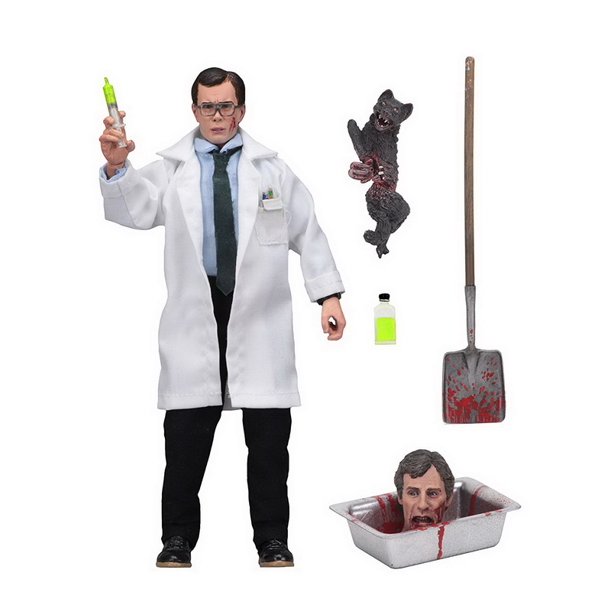 Re-Animator - 8” Clothed Action Figure - Herbert West - NECA - Walmart.com