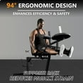 syedee Leg Curl Machine, 2-in-1 Leg Extension and Curl Machine ...