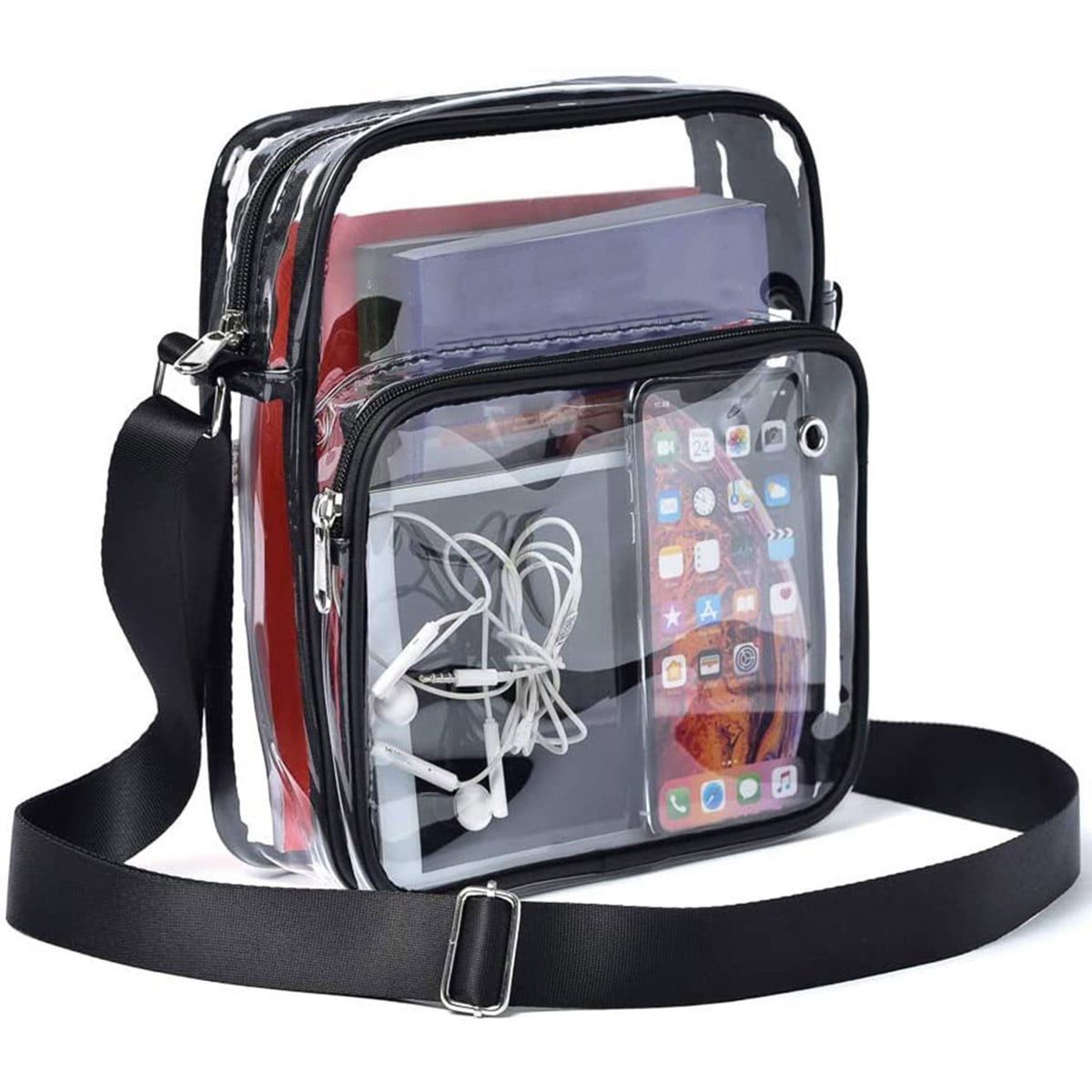 Click here for Lieonvis Clear Purses With Shoulder Strap Clear Me... prices