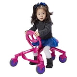 YBIKE Pewi Stroll (Pink) Indoor/Outdoor Walking Ride On Toy with Push ...