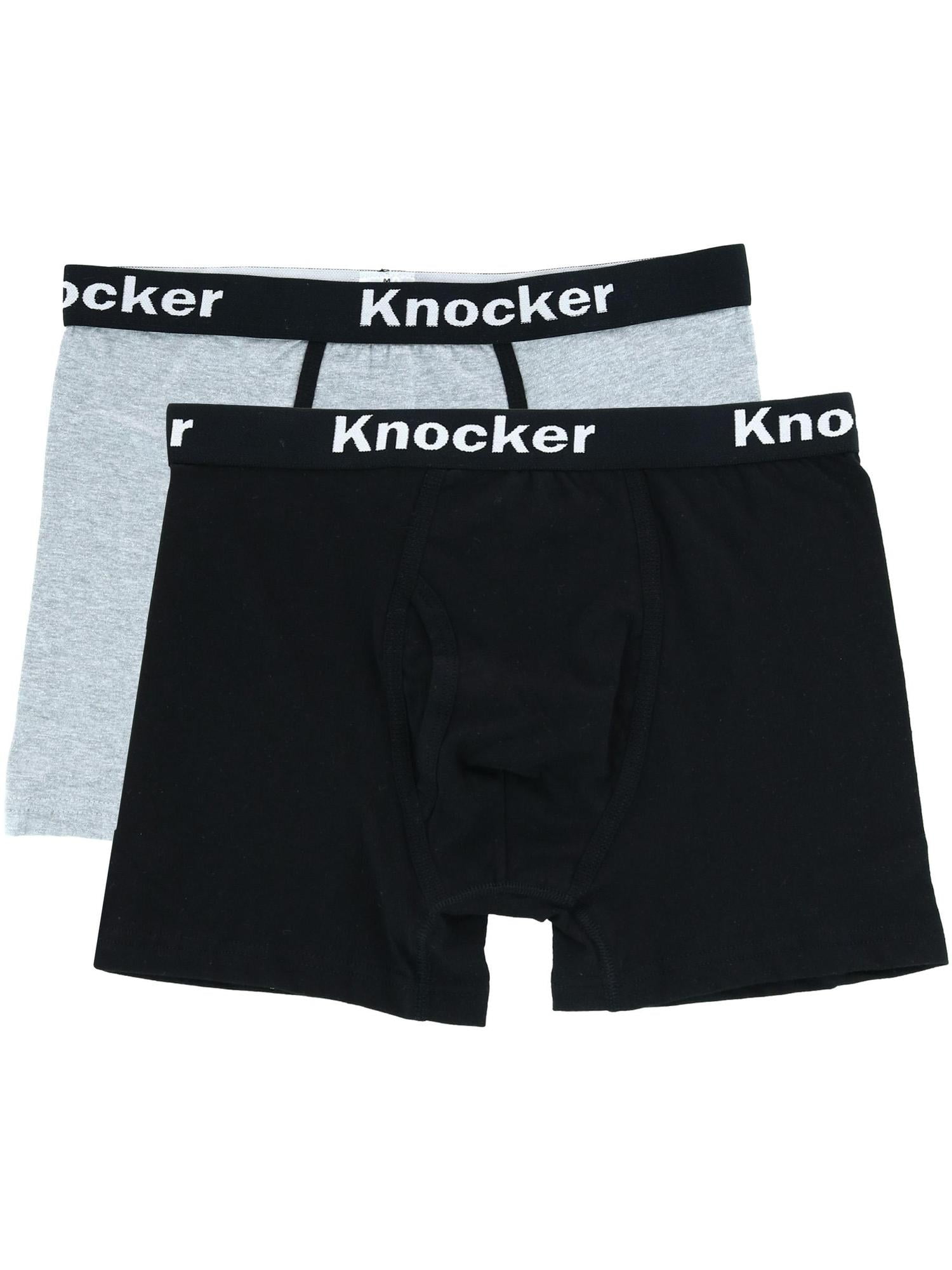 Knocker Boxer Briefs with Contrasting Trim (2 Pack) (Men) - Walmart.com