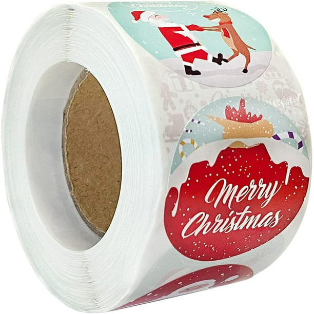 Kraft Paper Stickers, 3.8cm Round Kraft Paper Sticker Labels, Used as ...