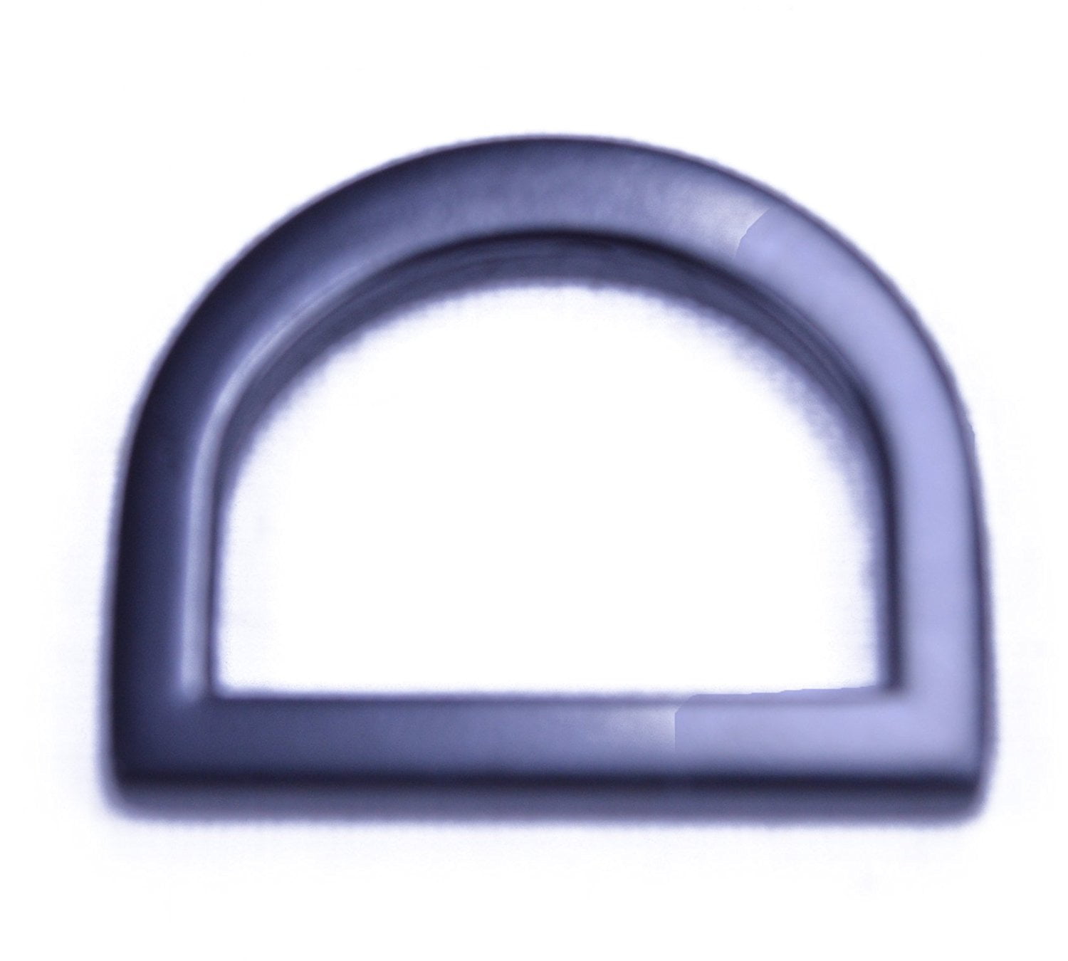 1 Inch Solid Black Metal D-Rings - 10 Pack - Great for Paracord ...