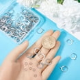 80Pcs Silver Earring Hooks Bulk Earring Findings Stainless Steel French ...