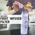Live Infinitely 24 oz Insulated Water Bottle with Time Marker, Flavor ...