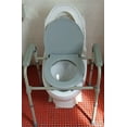 HEALTHLINE 3 in 1 Bedside Commode, Folding Bedside Commode Chair ...