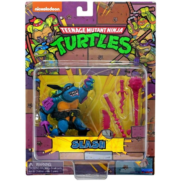Teenage Mutant Ninja Turtles Retro Slash Action Figure (Villains Mutant ...